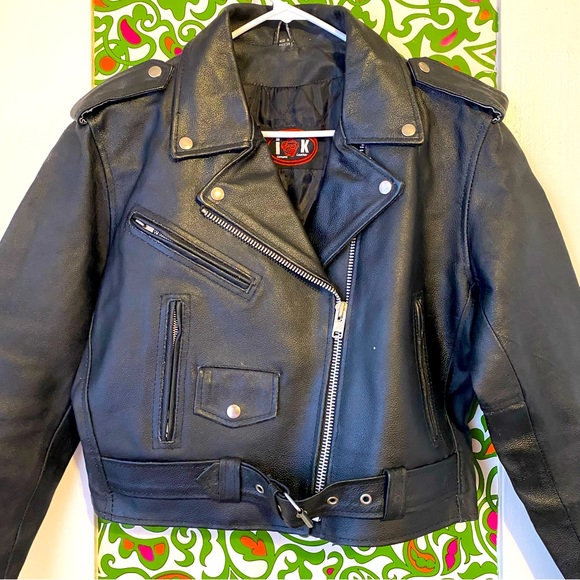 Angry Young & Poor | Jackets & Coats | New Perfect Girls Black Leather ...